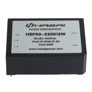 HSP30-220S12W中文资料_最新报价_数据手册下载_HASAI(航帅电源)-AC-DC电源模块-立创商城