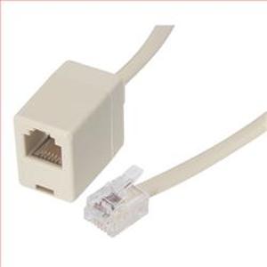 反向延长线缆RJ11(6X4),公头/母头,10.0in/25.4cm'【价格 采购 图片】-立创MRO工业品