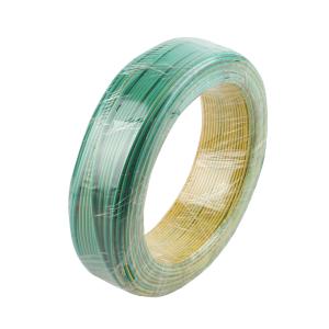 QIFAN(起帆)电缆 60227 IEC 05(BV)300/500V 1平方单股铜芯国标硬线 黄绿双色 100米【价格 采购 图片】-立创MRO工业品