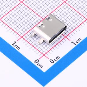 HC-TYPE-C-6P-012A中文资料_最新报价_数据手册下载_HC(虹成电子)-USB连接器-立创商城