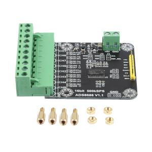 ADS8688 16位 采样率500KSPS 8通道 ADC数据采集模块 单双级输入【价格 采购 图片】-立创MRO工业品