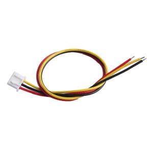 端子排线 系列：XH2.54 3PIN UL1007 24# 200MM 单端镀锡3MM 红黑黄【价格 采购 图片】-立创MRO工业品