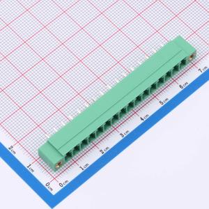 WJ15EDGVM-3.81-16P中文资料_最新报价_数据手册下载_KANGNEX(康奈克斯电气)-插拔式接线端子-立创商城