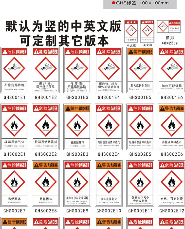 冰禹 GHS标签 危化品储存标签 GHS-6 10*10cm'【价格 采购 图片】-立创MRO工业品