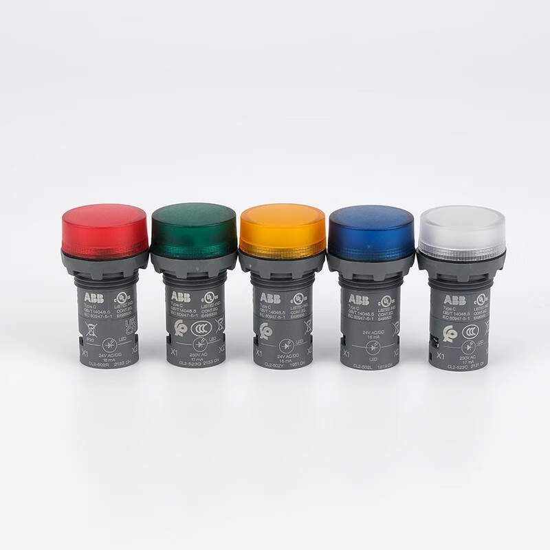 ABB CL2系列LED指示灯红 CL2-502R【价格 采购 图片】-立创MRO工业品