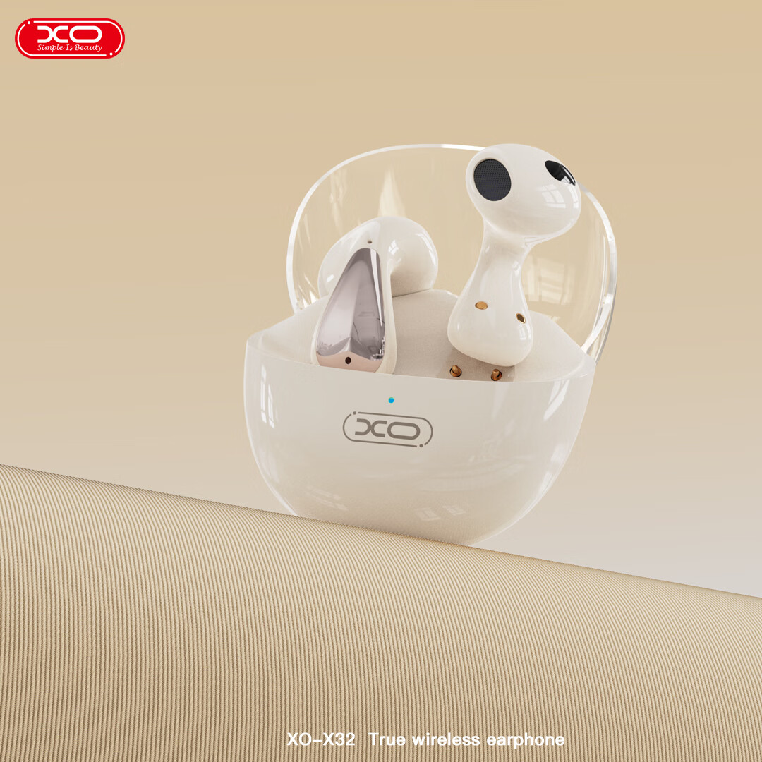 XO-X32 太空巴士 透明盖TWS蓝牙耳机白色【价格 采购 图片】-立创MRO工业品