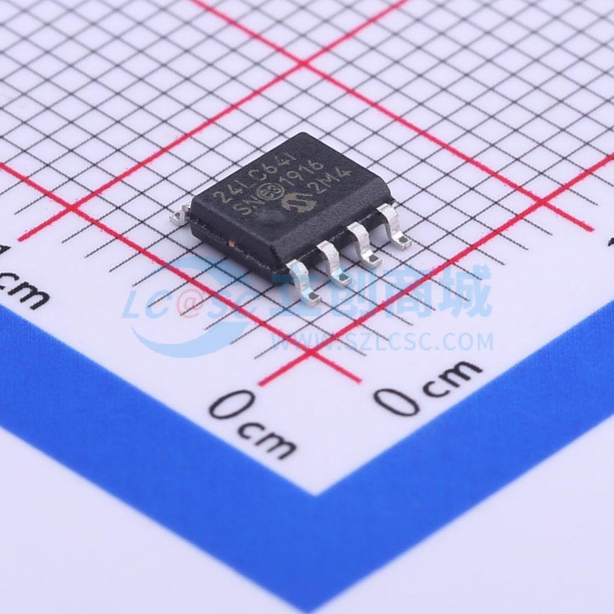 24LC64T-I/SN中文资料_最新报价_数据手册下载_MICROCHIP(美国微芯)-EEPROM-立创商城