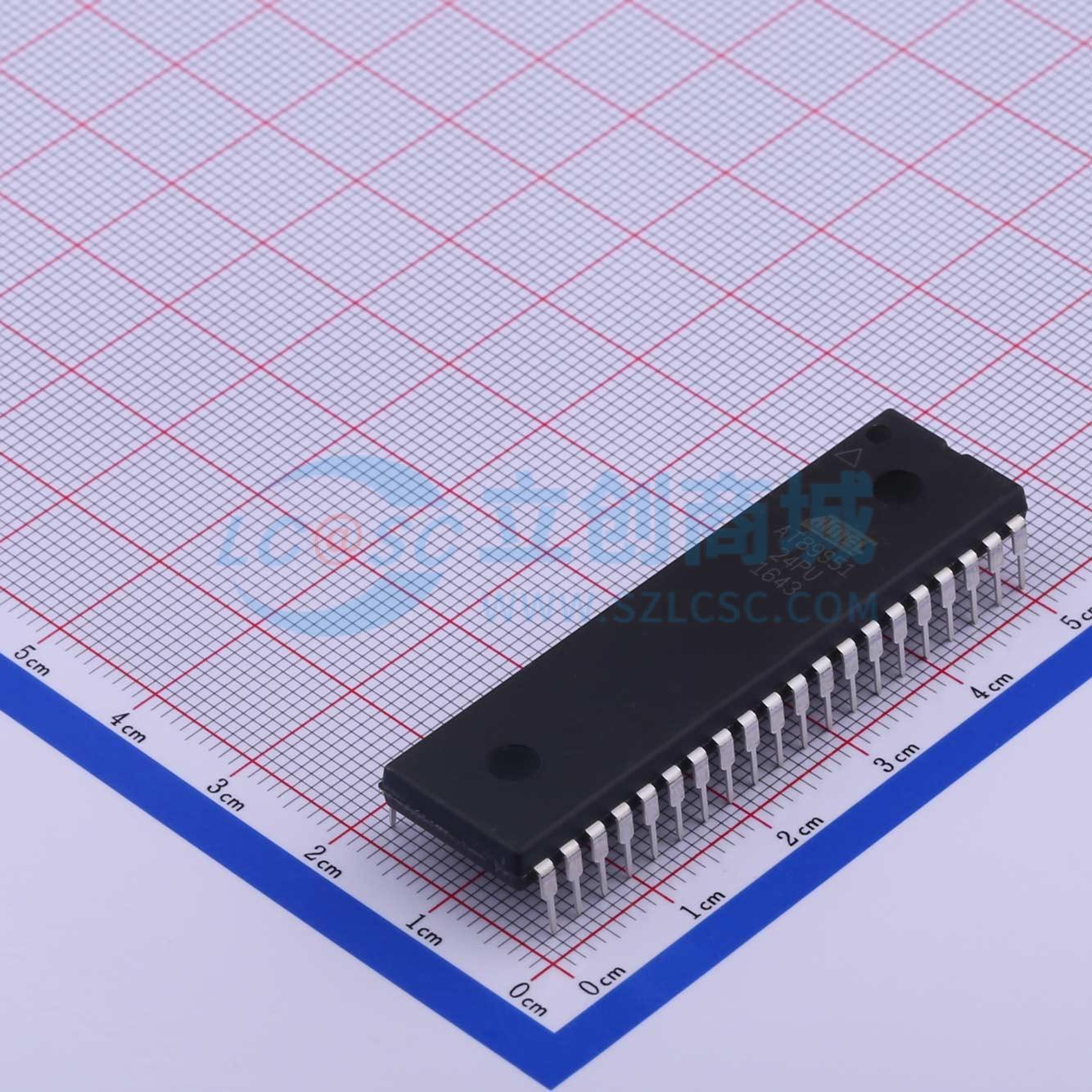 AT89S51-24PU中文资料_最新报价_数据手册下载_MICROCHIP(美国微芯)-单片机(MCU/MPU/SOC)-立创商城