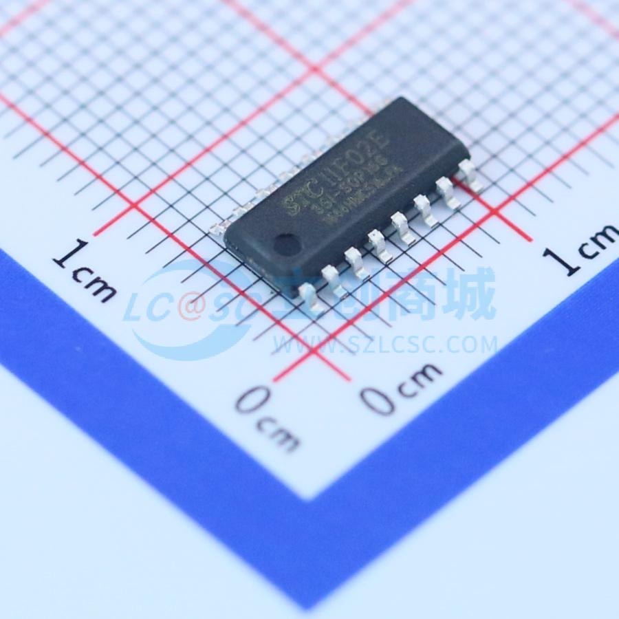 STC11F02E-35I-SOP16中文资料_最新报价_数据手册下载_STC-单片机(MCU/MPU/SOC)-立创商城