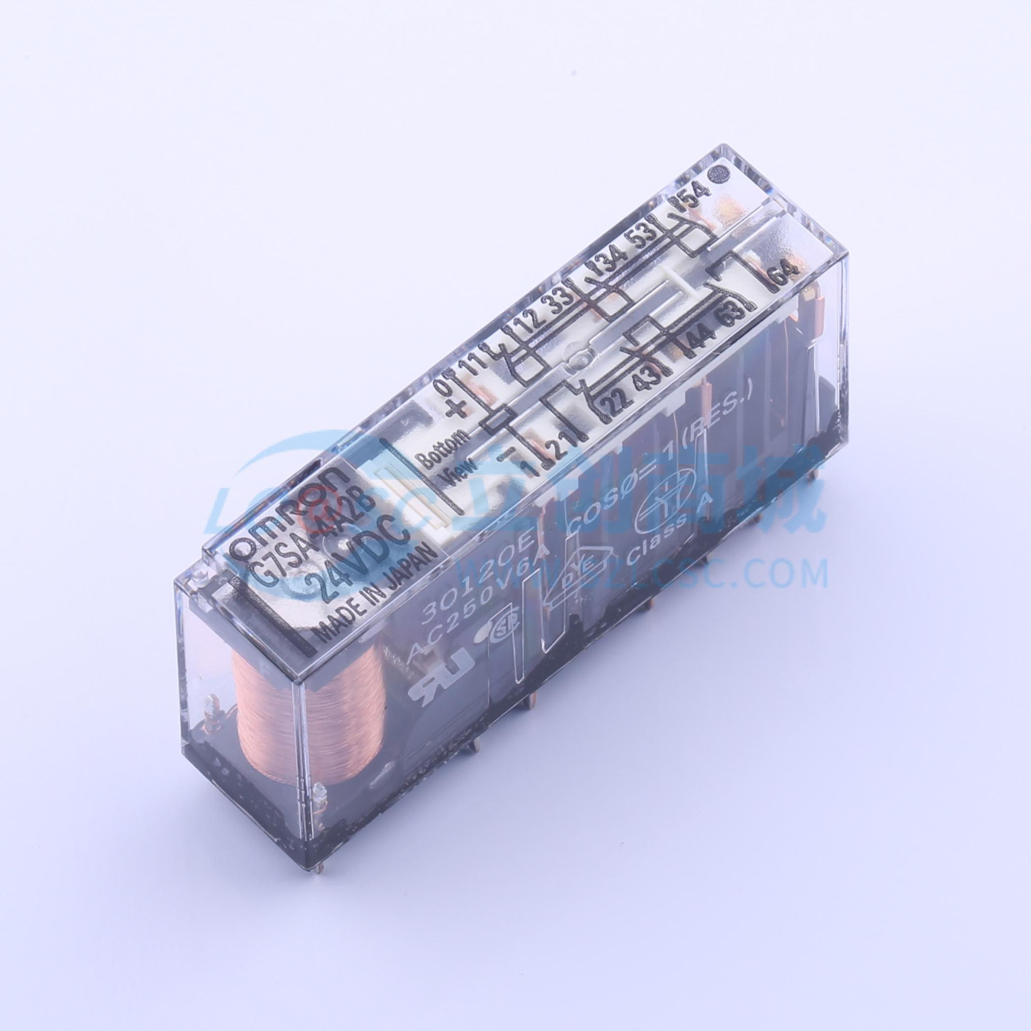 G7SA-4A2B DC24_OMRON(欧姆龙)_G7SA-4A2B DC24中文资料_PDF手册_价格-立创商城