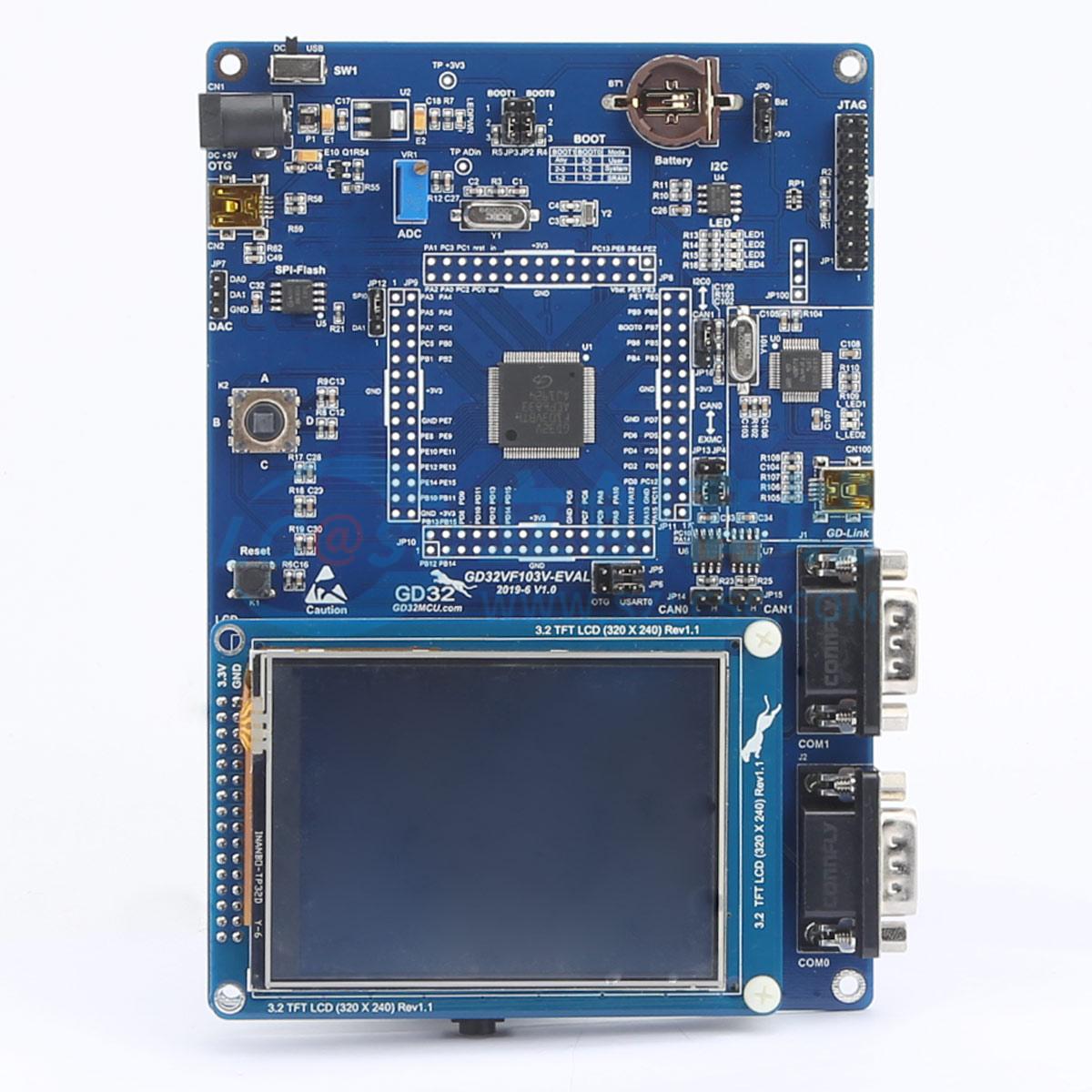 GD32VF103V-EVAL中文资料_最新报价_数据手册下载_GigaDevice(兆易创新)-开发板-立创商城