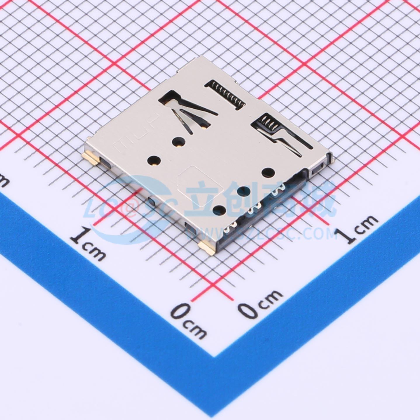 MUP-C7801-2中文资料_最新报价_数据手册下载_MUP(德海威)-SIM卡连接器-立创商城