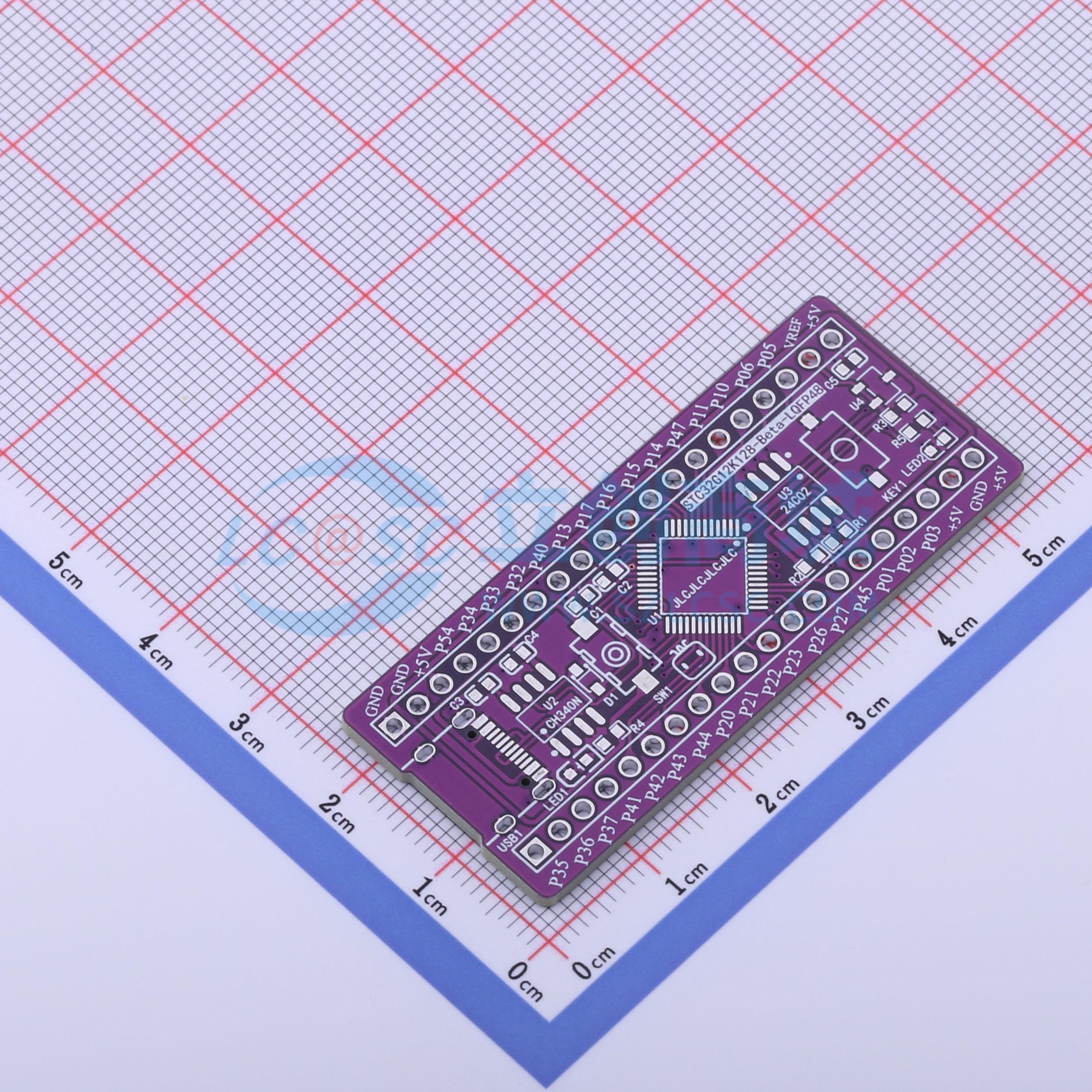 OSHWHUB-STC32G12K128中文资料_最新报价_数据手册下载_OSHWHub(立创开源硬件平台)-专用功能芯片验证板-立创商城