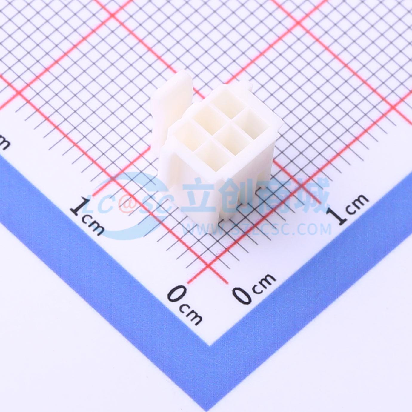 HC-PHB-2*3Y中文资料_最新报价_数据手册下载_HCTL(华灿天禄)-胶壳(线对板/线对线)-立创商城