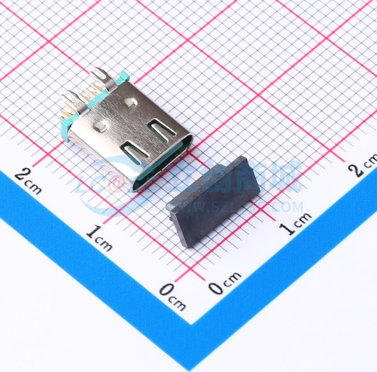 HC-TYPE C-16P-VS10.0-3A-G-02中文资料_最新报价_数据手册下载_HCTL(华灿天禄)-USB连接器-立创商城
