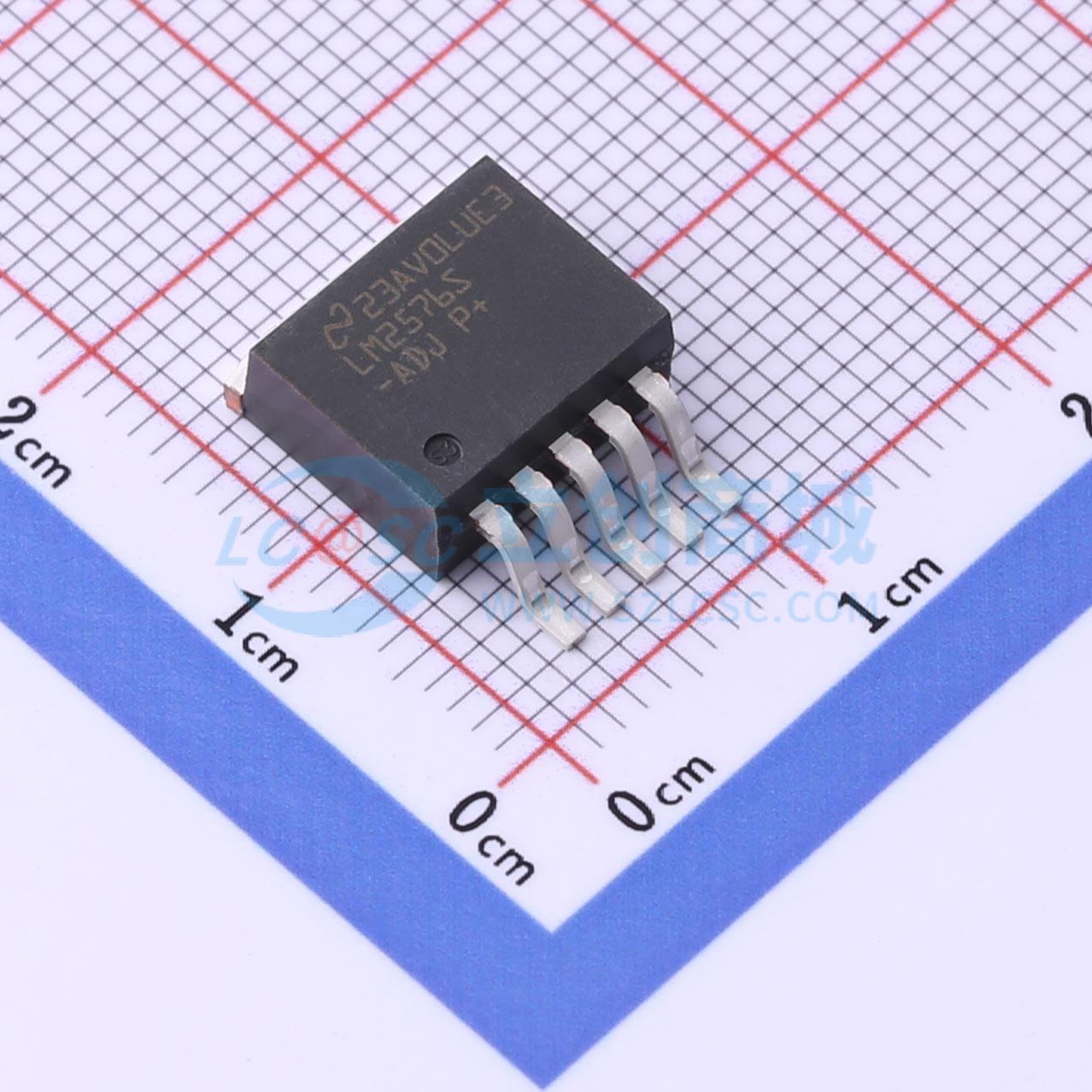LM2576S-ADJ/NOPB_TI(德州仪器)-实物图-PCB引脚图-焊盘图-立创商城一站式电子元器件采购自营商城_嘉立创电子商城