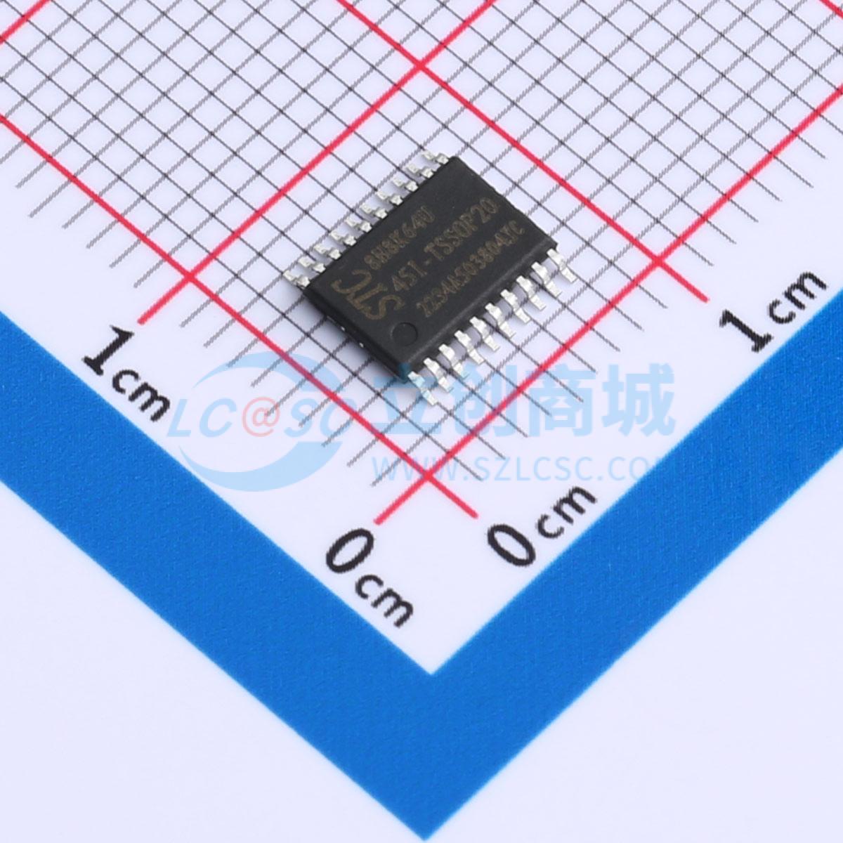 STC8H8K64U-45I-TSSOP20中文资料_最新报价_数据手册下载_STC-单片机(MCU/MPU/SOC)-立创商城