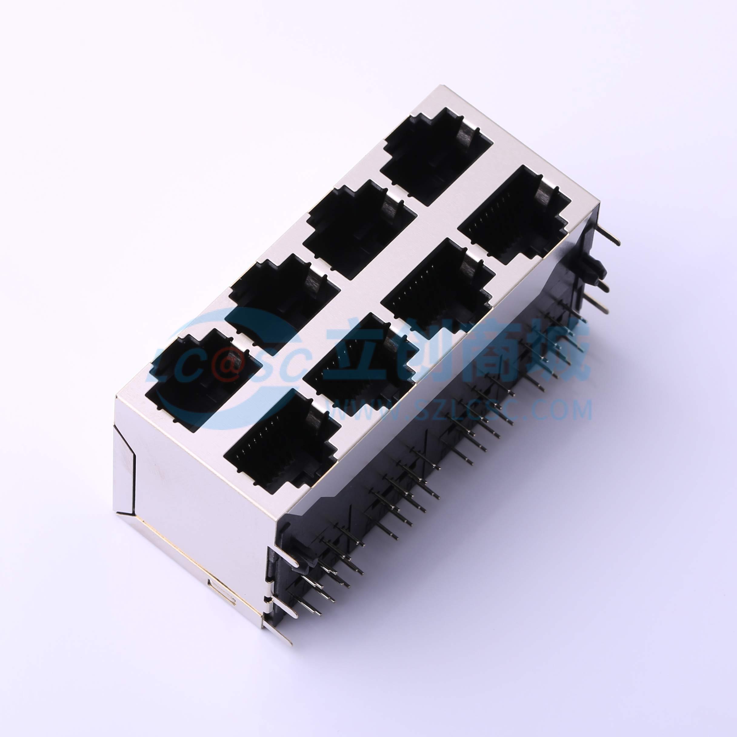 HC-RJ45-059A-2*4-3_HCTL(华灿天禄)_HC-RJ45-059A-2*4-3中文资料_PDF手册_价格-立创商城