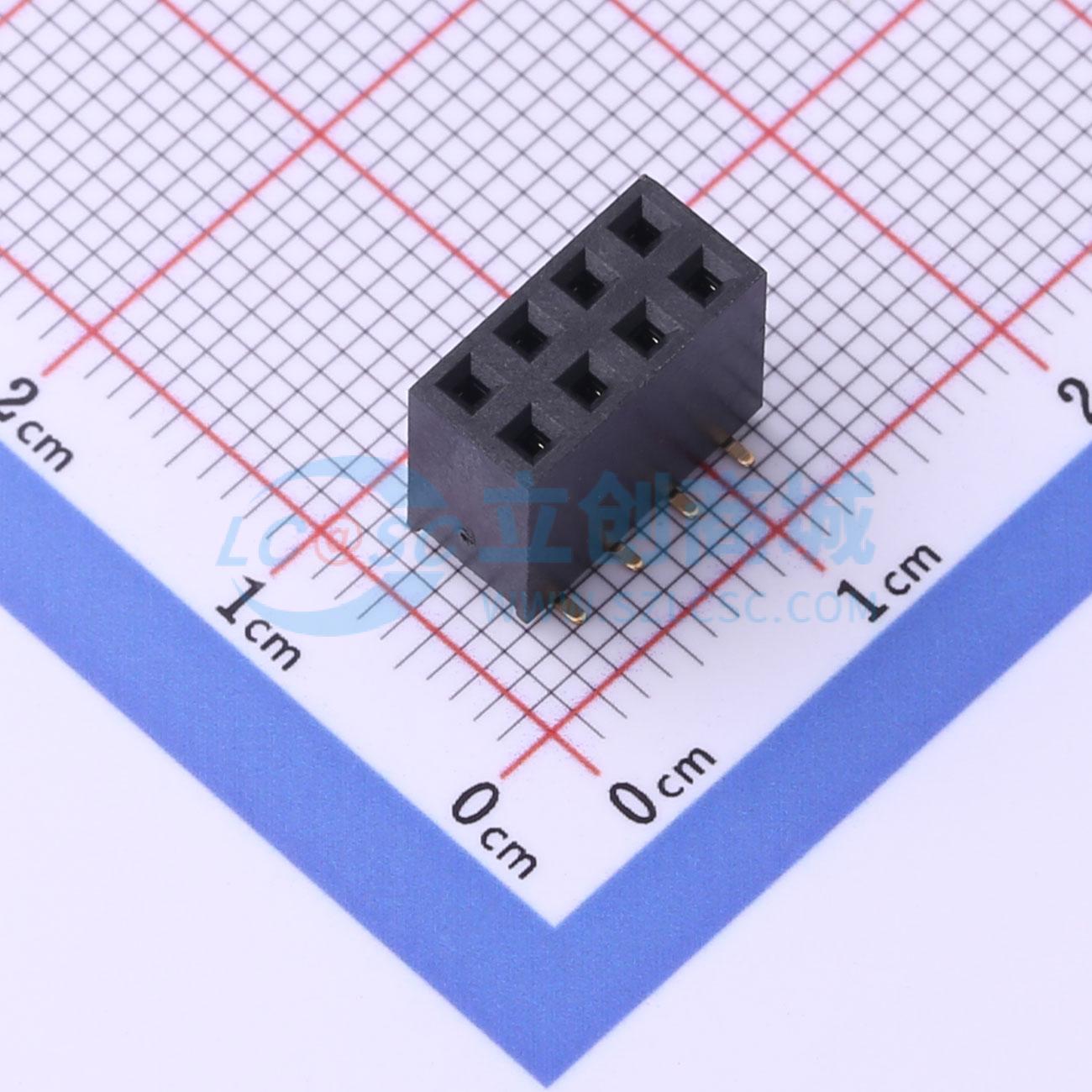 PM254-2-04-S-8.5中文资料_最新报价_数据手册下载_HCTL(华灿天禄)-排母-立创商城
