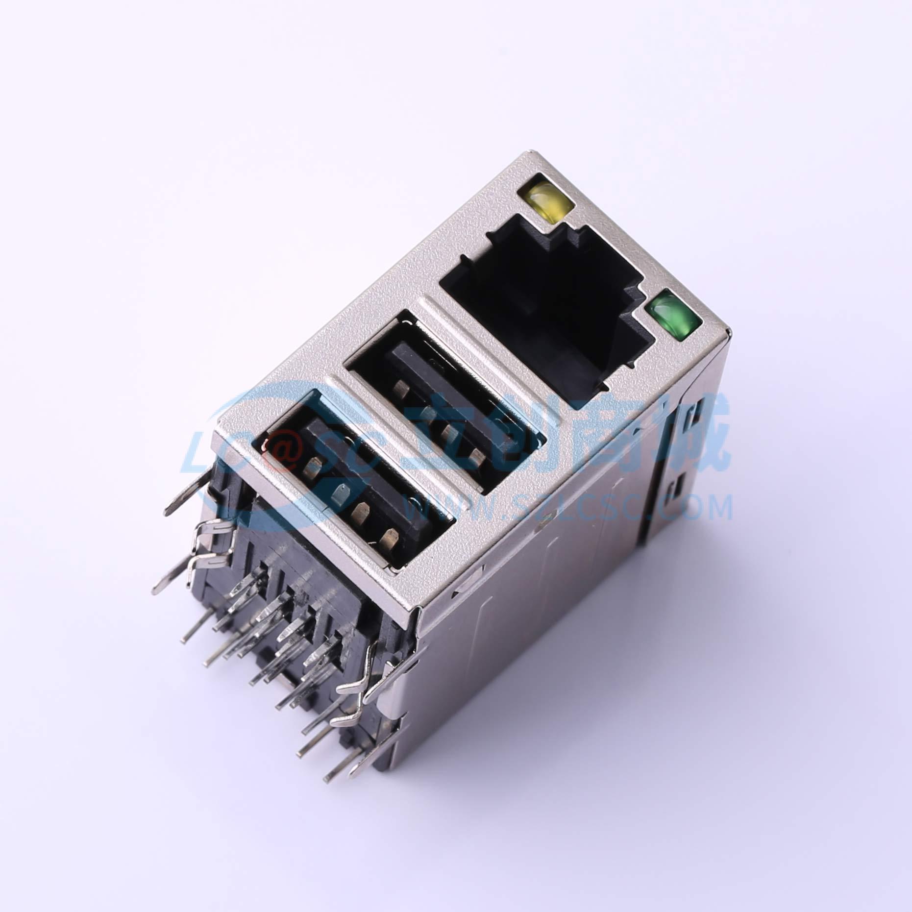 HC-RJ45-2USB-02_HCTL(华灿天禄)_HC-RJ45-2USB-02中文资料_PDF手册_价格-立创商城