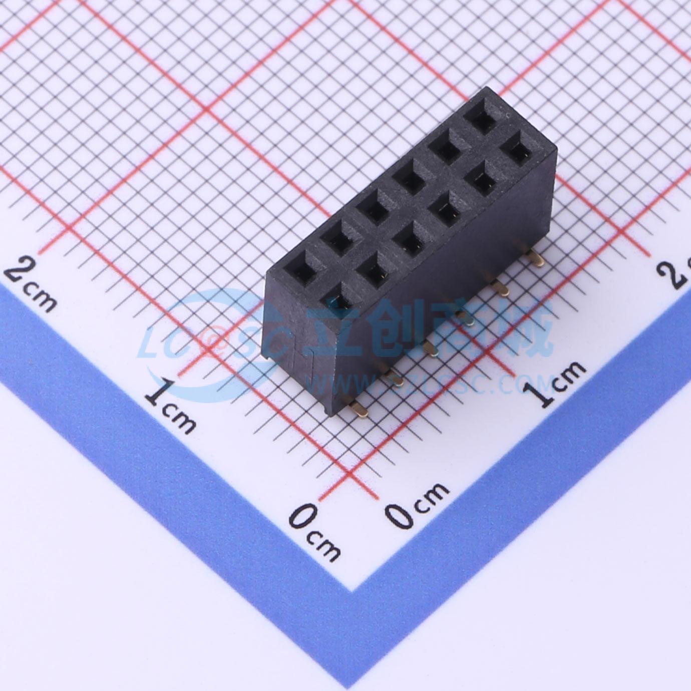PM254-2-06-S-8.5中文资料_最新报价_数据手册下载_HCTL(华灿天禄)-排母-立创商城