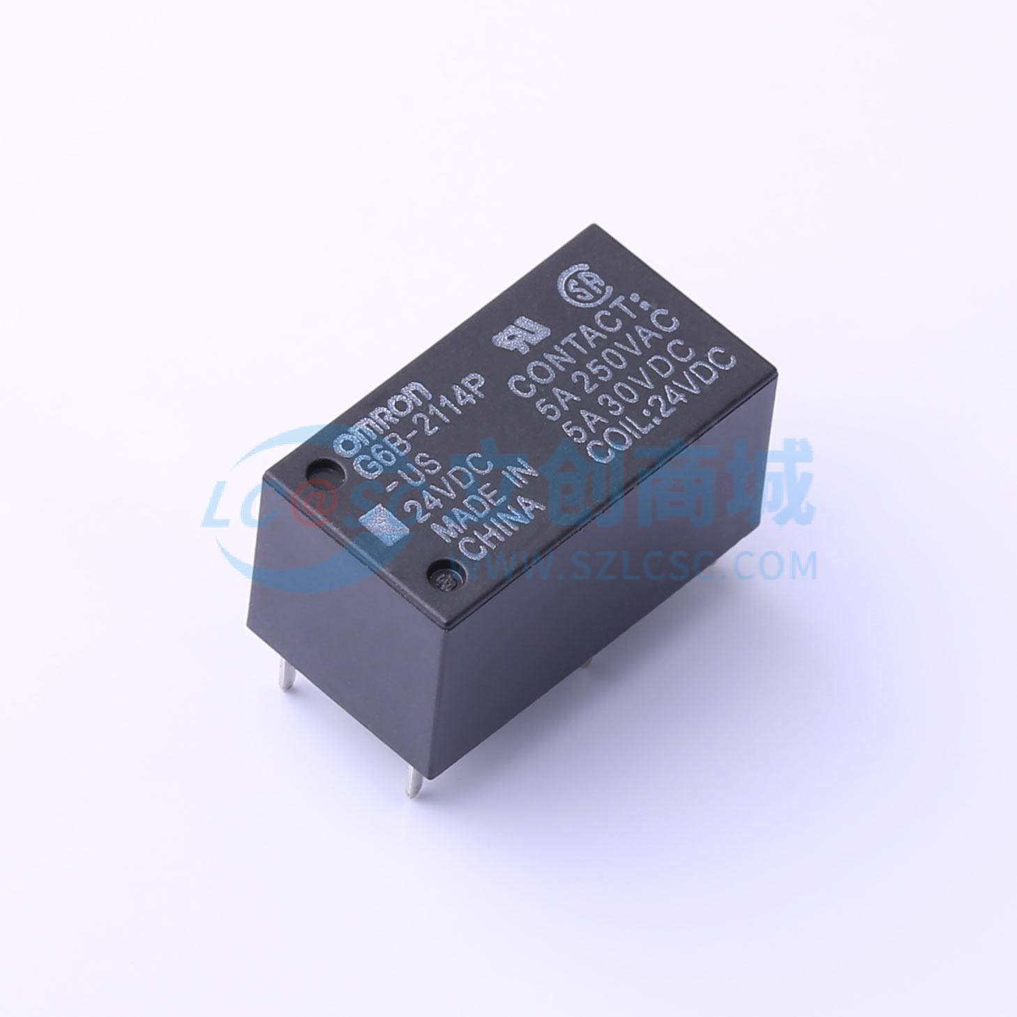 G6B-2114P-US DC24_OMRON(欧姆龙)_G6B-2114P-US DC24中文资料_PDF手册_价格-立创商城