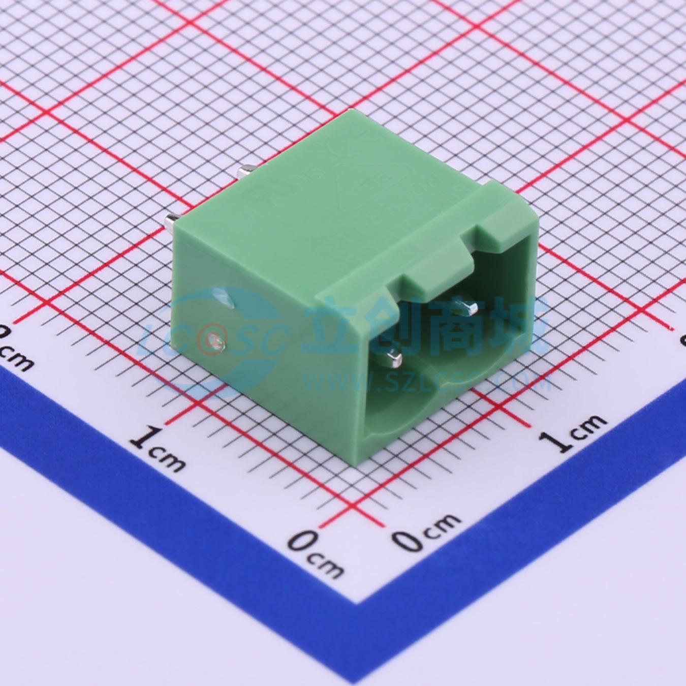 2EDGVC-5.08-02P-14-100A(H)中文资料_最新报价_数据手册下载_DEGSON(高正/高松)-插拔式接线端子-立创商城