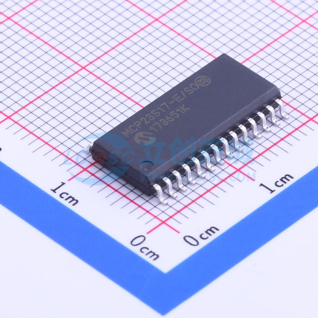 MCP23S17-E/SO中文资料_最新报价_数据手册下载_MICROCHIP(美国微芯)-I/O扩展器-立创商城
