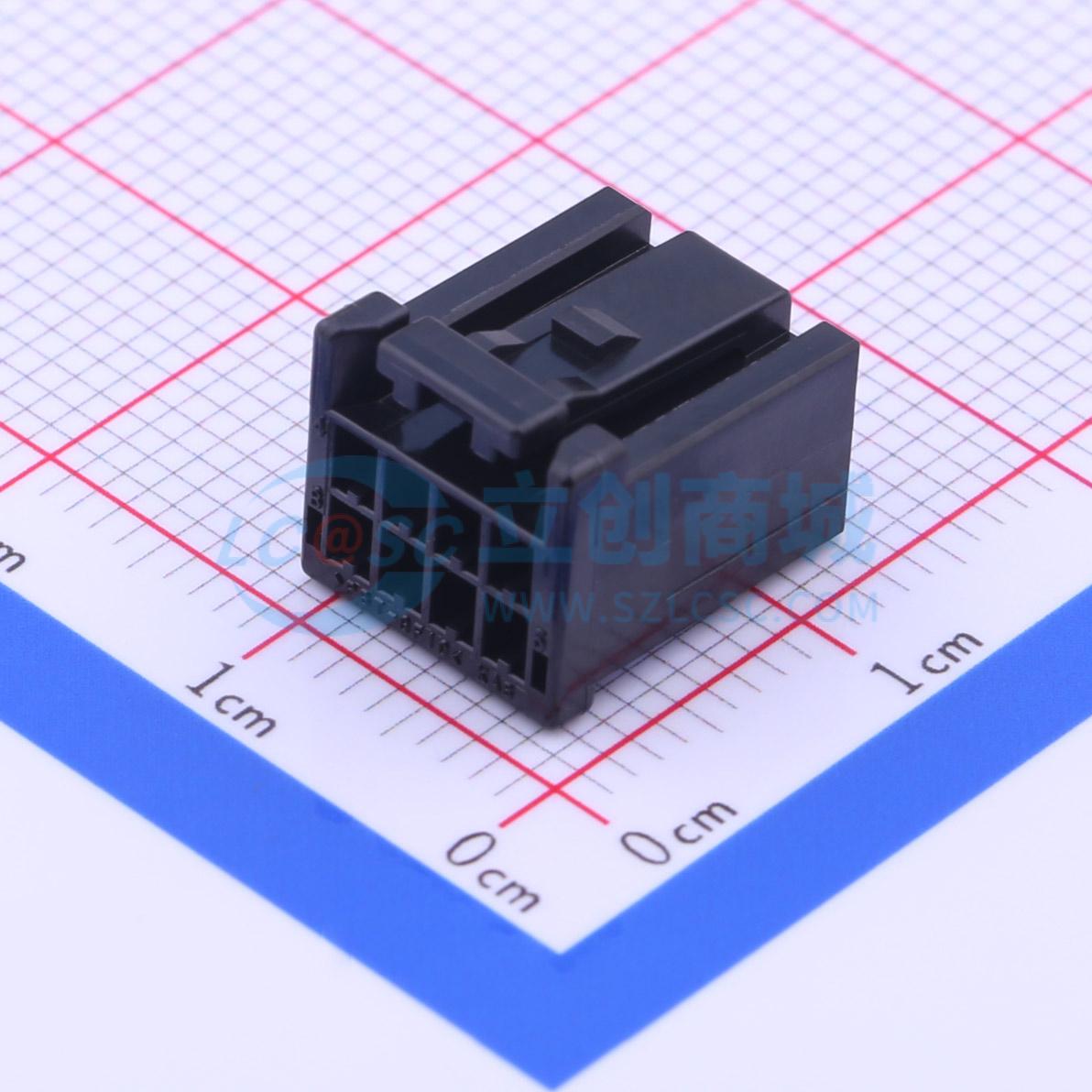 08CPT-B-2A中文资料_最新报价_数据手册下载_JST-胶壳(线对板/线对线)-立创商城