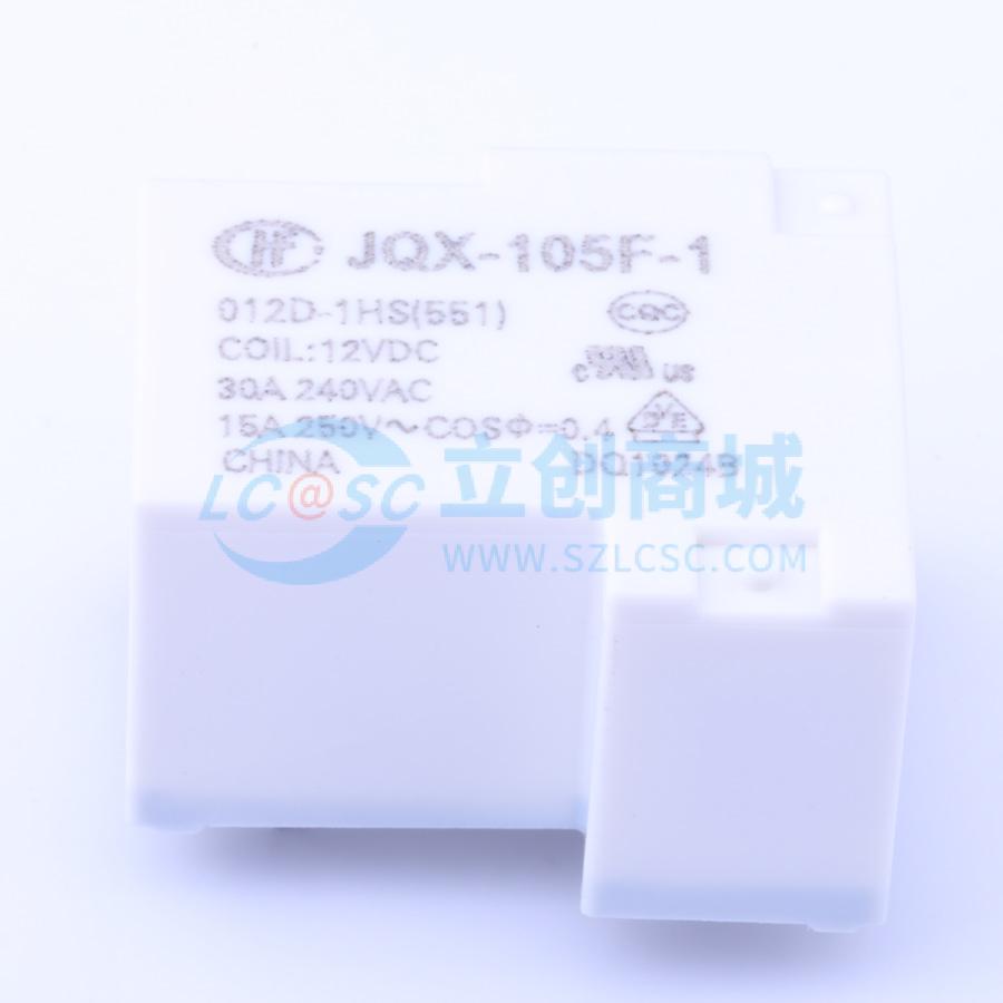 JQX-105F-1/012D-1HS_HF(宏发)_JQX-105F-1/012D-1HS中文资料_PDF手册_价格-立创商城