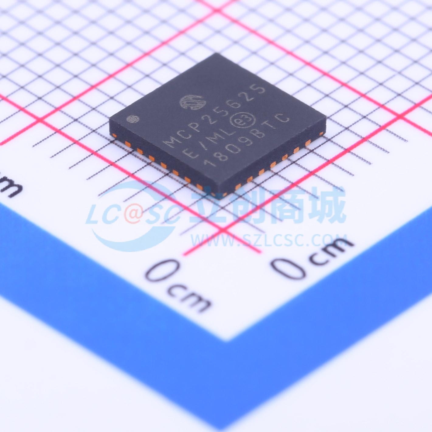 MCP25625T-E/ML中文资料_最新报价_数据手册下载_MICROCHIP(美国微芯)-CAN收发器-立创商城