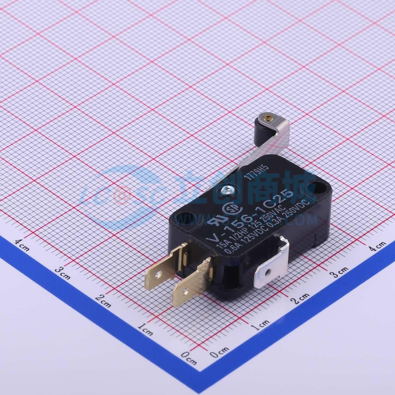 V-156-1C25中文资料_最新报价_数据手册下载_OMRON(欧姆龙)-行程开关-立创商城