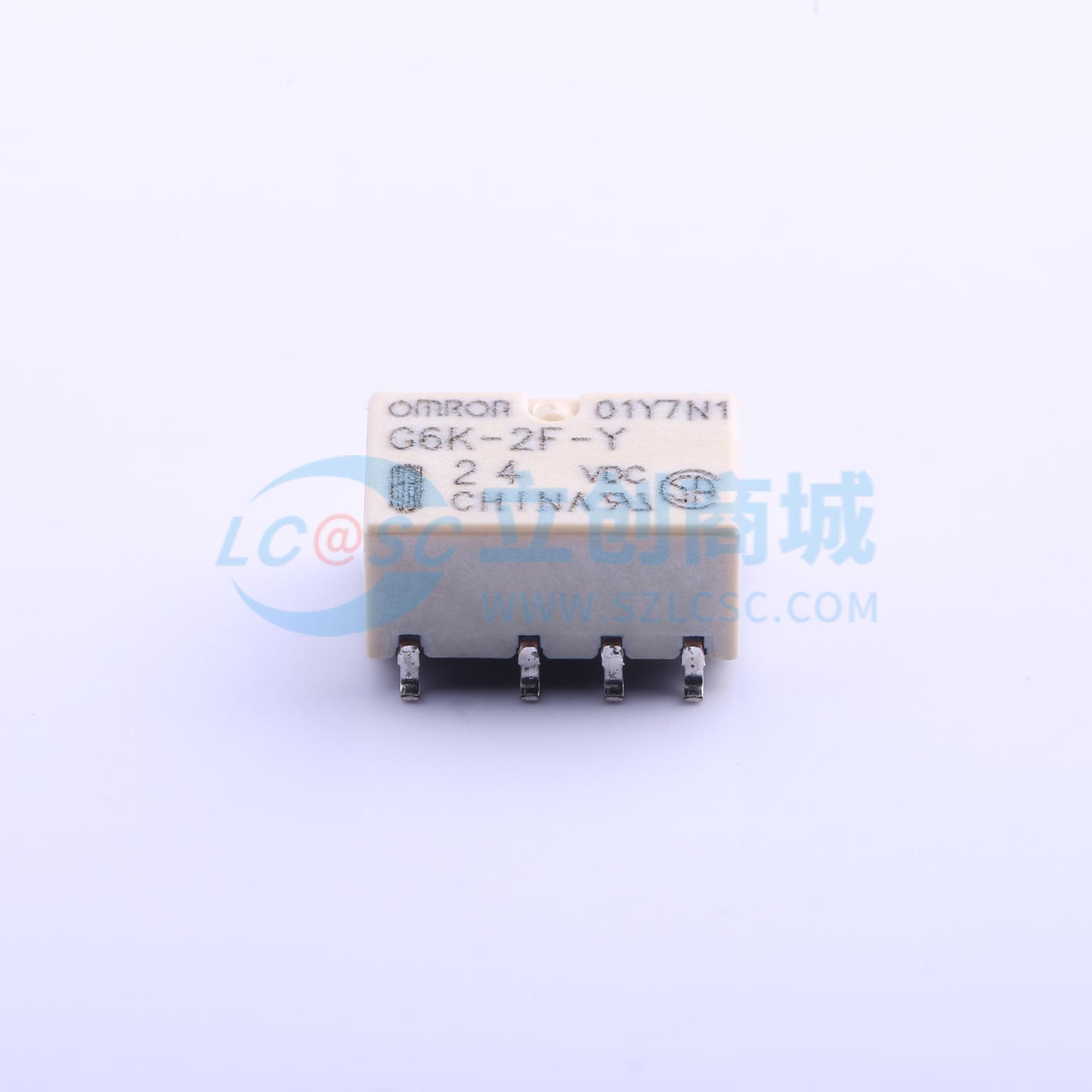 G6K-2F-Y DC24_OMRON(欧姆龙)_G6K-2F-Y DC24中文资料_PDF手册_价格-立创商城