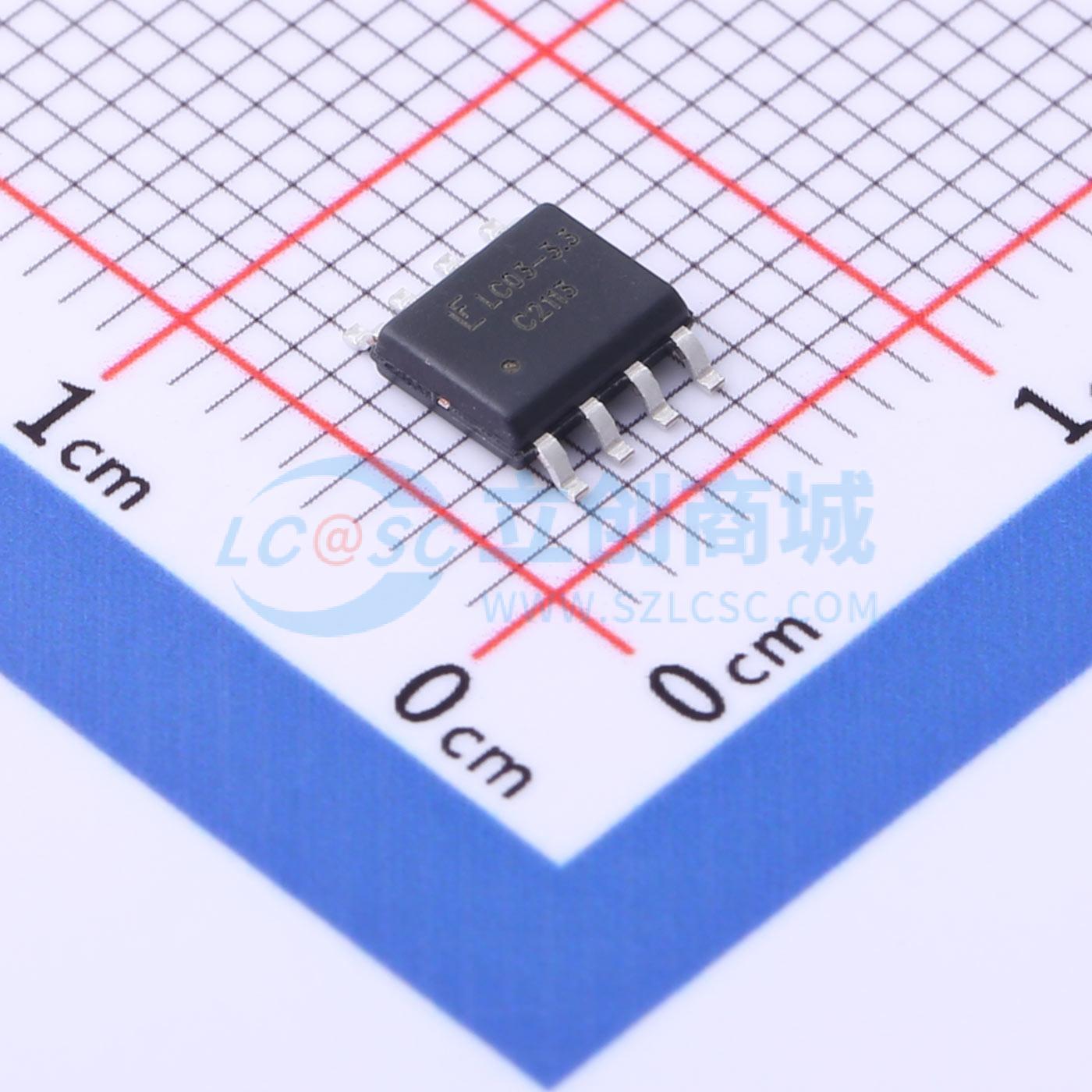 LC03-3.3BTG中文资料_最新报价_数据手册下载_Littelfuse(美国力特)-静电和浪涌保护(TVS/ESD)-立创商城