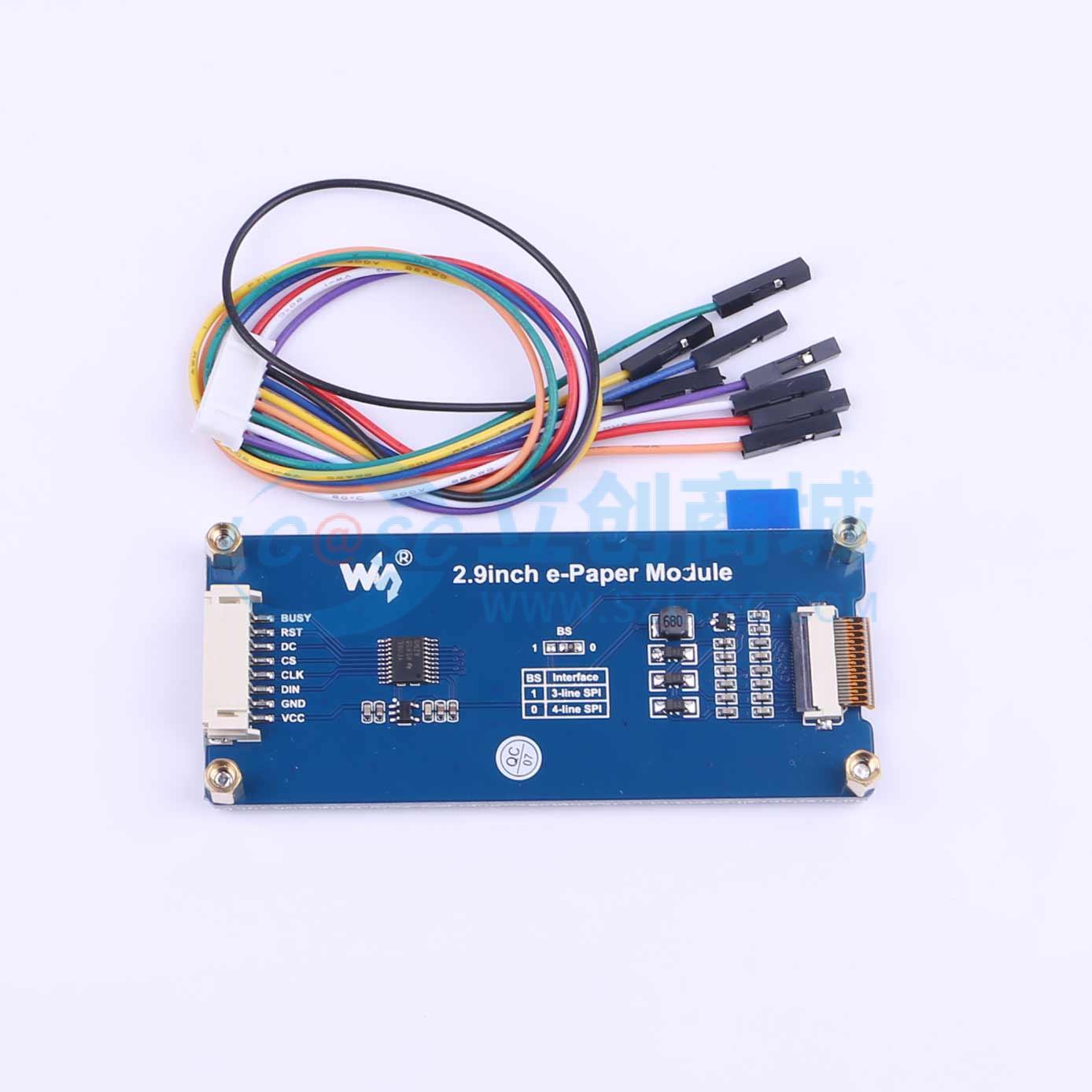 2.9inch e-Paper Module_Waveshare(微雪电子)_2.9inch e-Paper Module中文资料_PDF手册_价格-立创商城