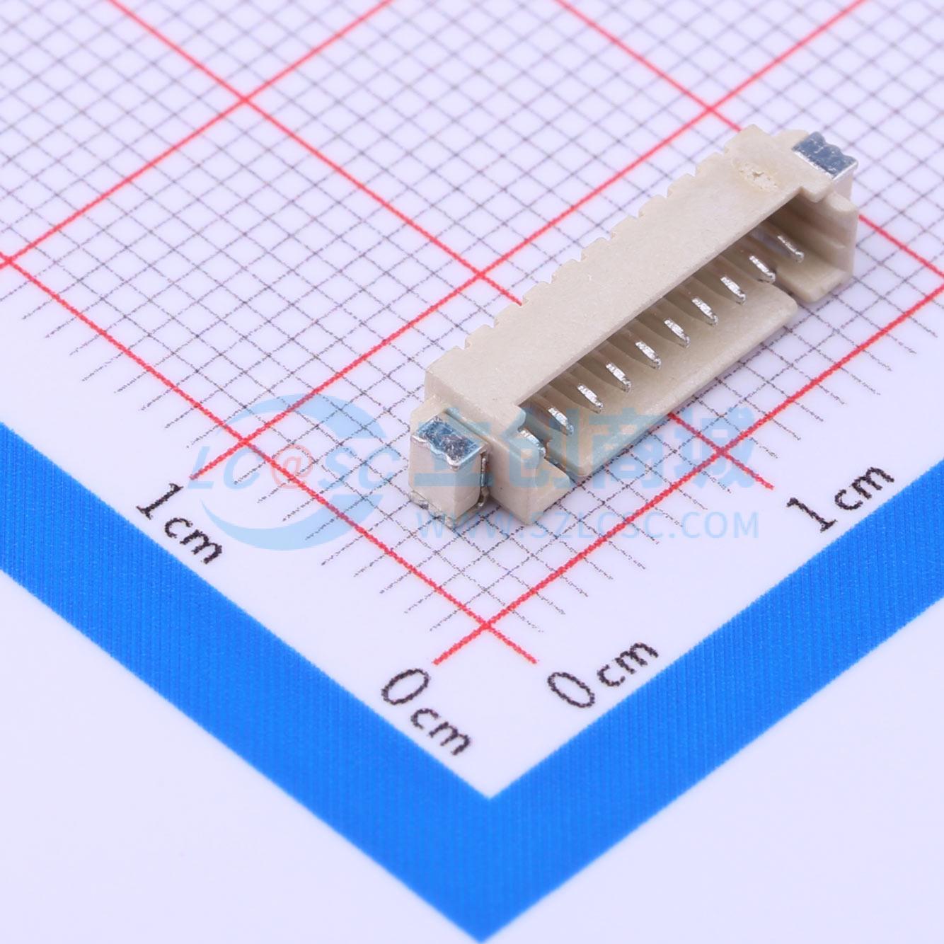 A1251WR-S-10P中文资料_最新报价_数据手册下载_CJT(长江连接器)-线对板针座-立创商城