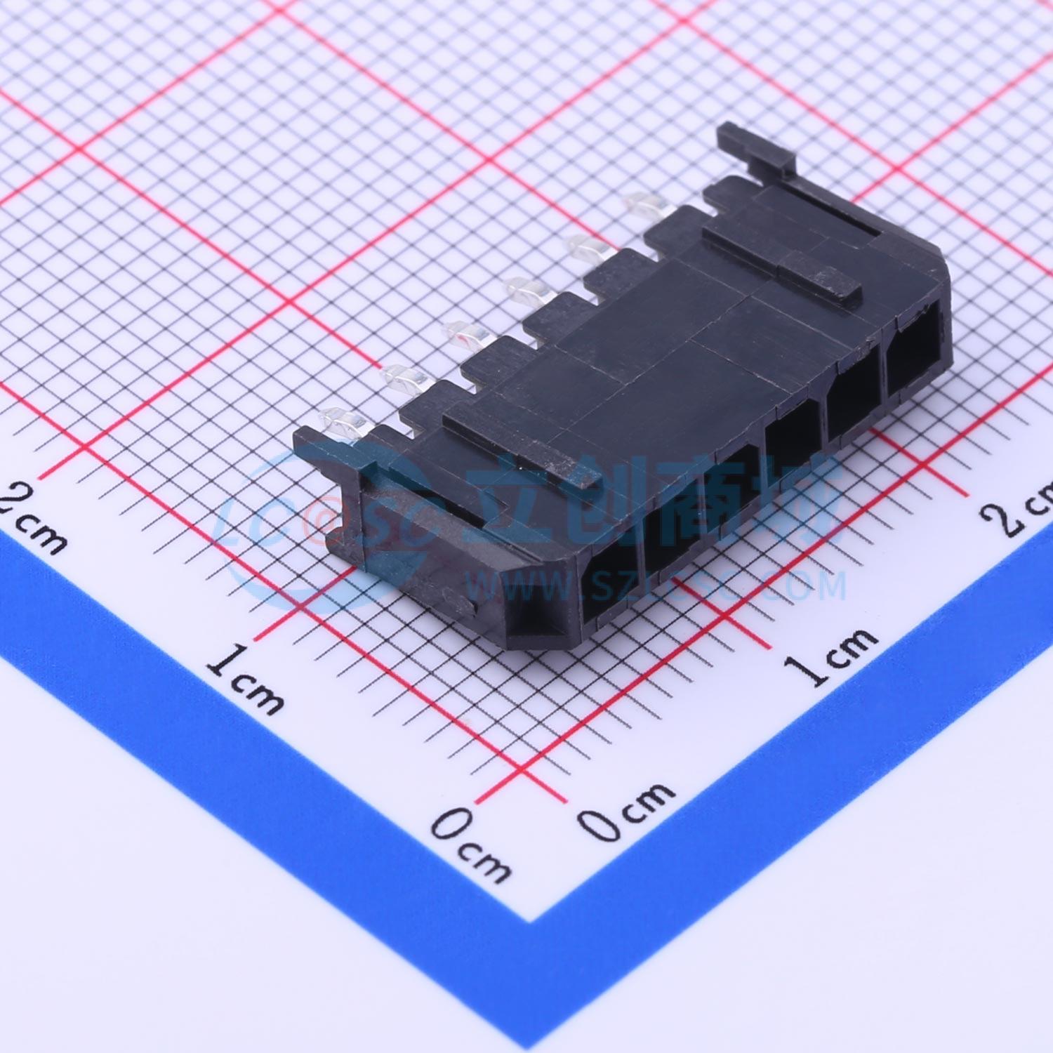 C3030WV-6P中文资料_最新报价_数据手册下载_CJT(长江连接器)-线对板针座-立创商城