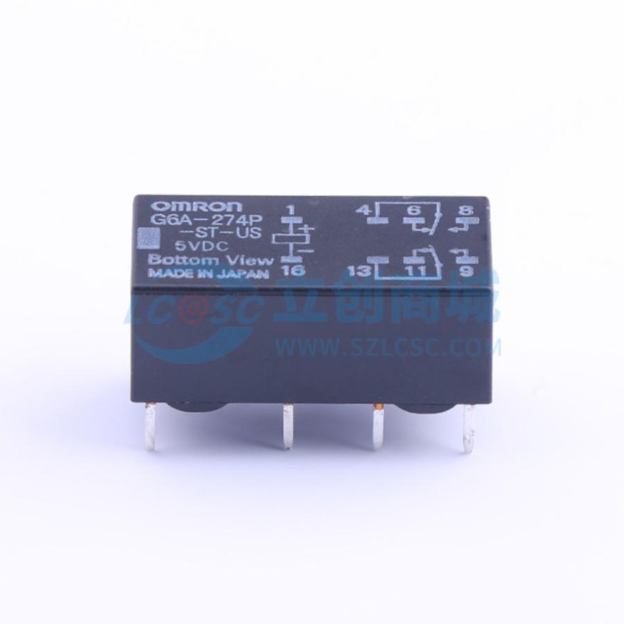 G6A-274P-ST-US-DC5_OMRON(欧姆龙)_G6A-274P-ST-US-DC5中文资料_PDF手册_价格-立创商城
