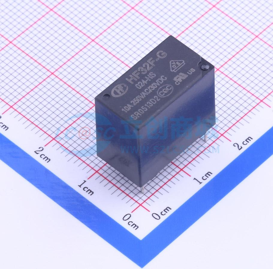 HF32F-G/024-HS中文资料_最新报价_数据手册下载_HF(宏发)-功率继电器-立创商城