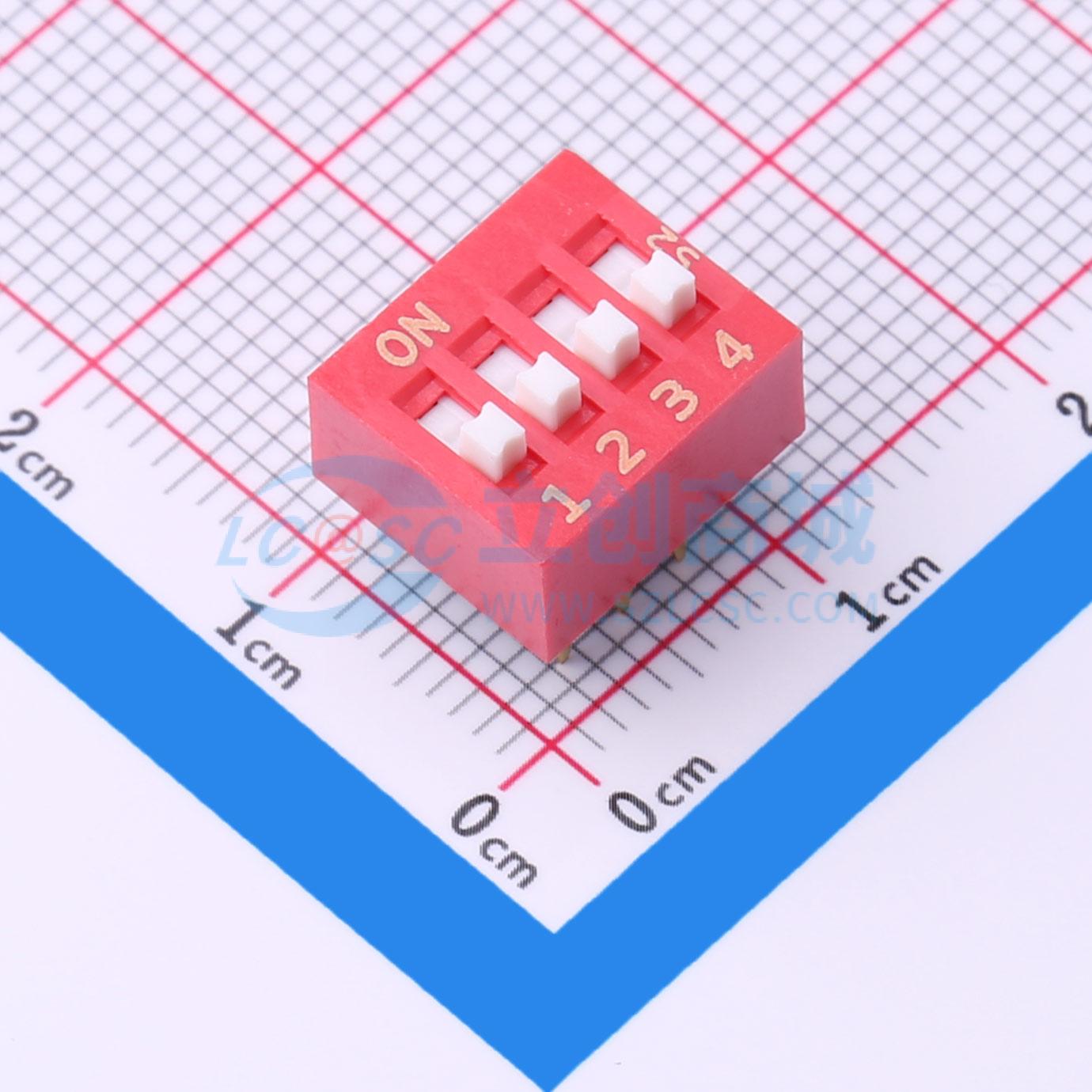 NDS-04-V中文资料_最新报价_数据手册下载_APEM-拨码开关-立创商城