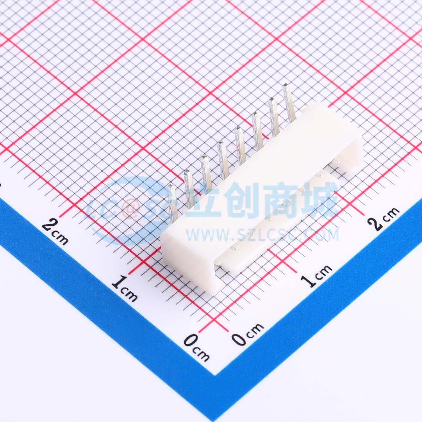 HC-XHB-8AW中文资料_最新报价_数据手册下载_HCTL(华灿天禄)-线对板针座-立创商城