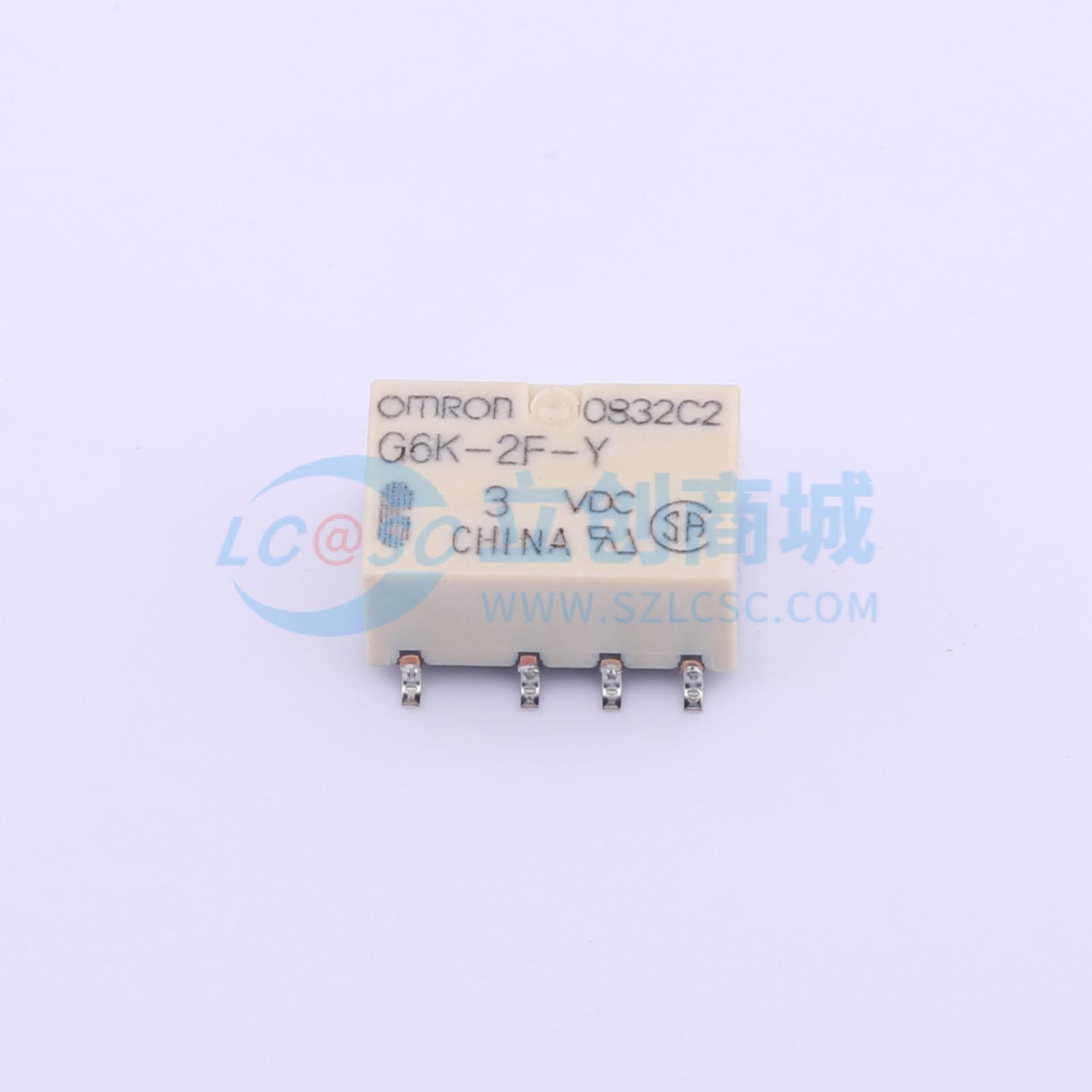 G6K-2F-Y DC3_OMRON(欧姆龙)_G6K-2F-Y DC3中文资料_PDF手册_价格-立创商城