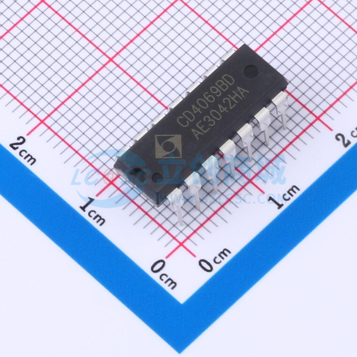 CD4069BD中文资料_最新报价_数据手册下载_Sungine(双竞集成)-反相器-立创商城