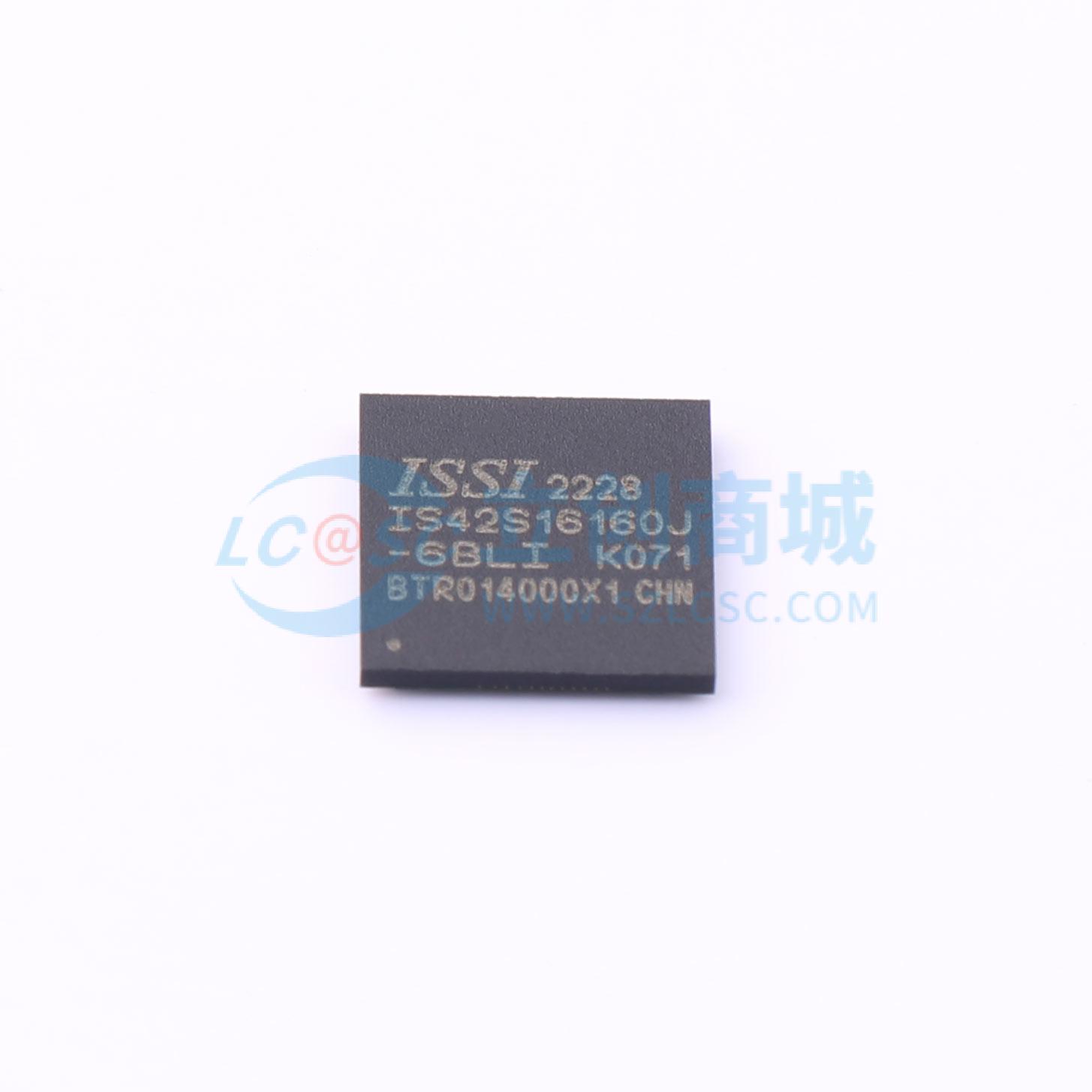 IS42S16160J-6BLI_ISSI(美国芯成)_IS42S16160J-6BLI中文资料_PDF手册_价格-立创商城