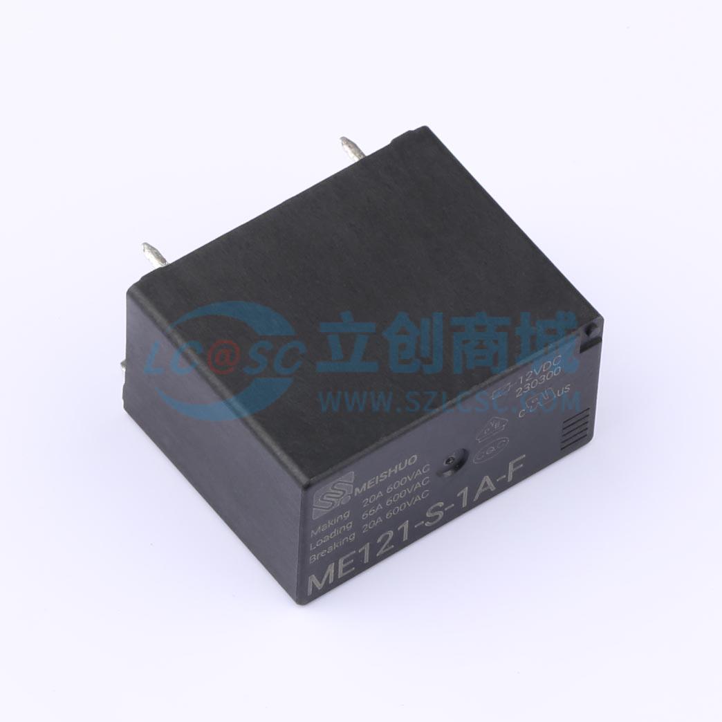 ME121-S-1A-F 12VDC(3.8W)中文资料_最新报价_数据手册下载_MEISHUO(美硕)-功率继电器-立创商城