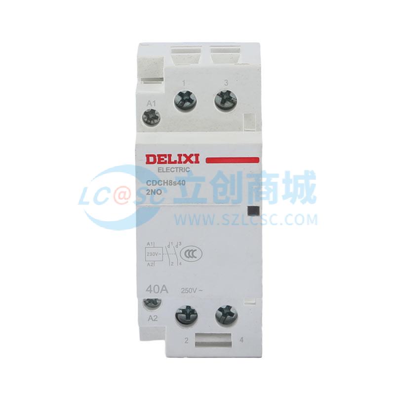 DELIXI(德力西)CDCH8S 家用交流接触器CDCH8s40 40A 2P 2NO 230V CDCH8S40220N【价格 采购 图片】-立创MRO工业品