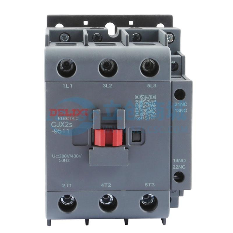DELIXI(德力西)CJX2s交流接触器 CJX2s-9511 380V/400V 50Hz 3P 1个【价格 采购 图片】-立创MRO工业品