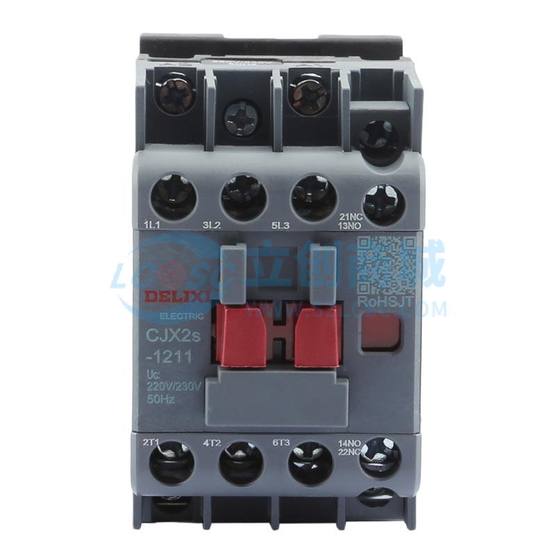 DELIXI(德力西)CJX2S系列交流接触器 CJX2s-1211 220V/230V 12A 50Hz 3P 1个【价格 采购 图片】-立创MRO工业品