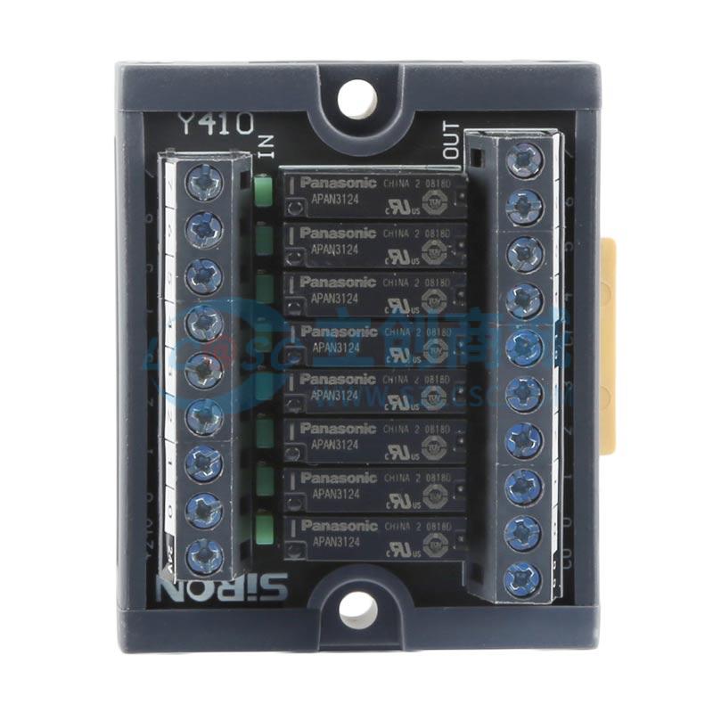 siron(胜蓝) 8位继电器模块(配松下继电器) Y410【价格 采购 图片】-立创MRO工业品