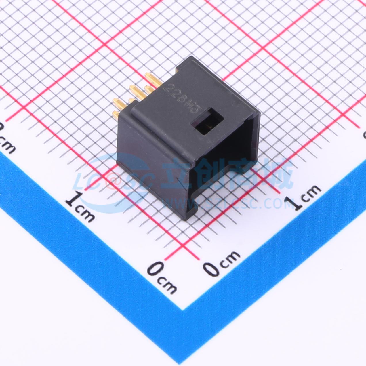DF51K-6DP-2DSA(805)_HRS(广濑)-实物图-PCB引脚图-焊盘图-立创商城一站式电子元器件采购自营商城_嘉立创电子商城